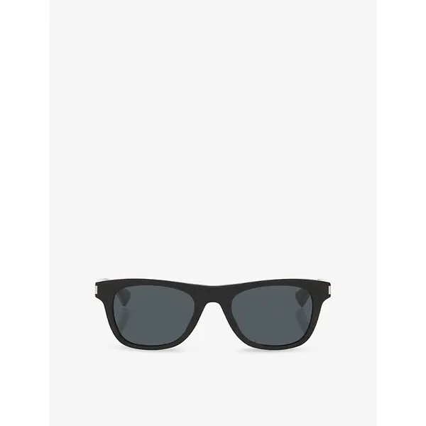 Saint Laurent Sl790 Square Frame Acetate Sunglasses - Black