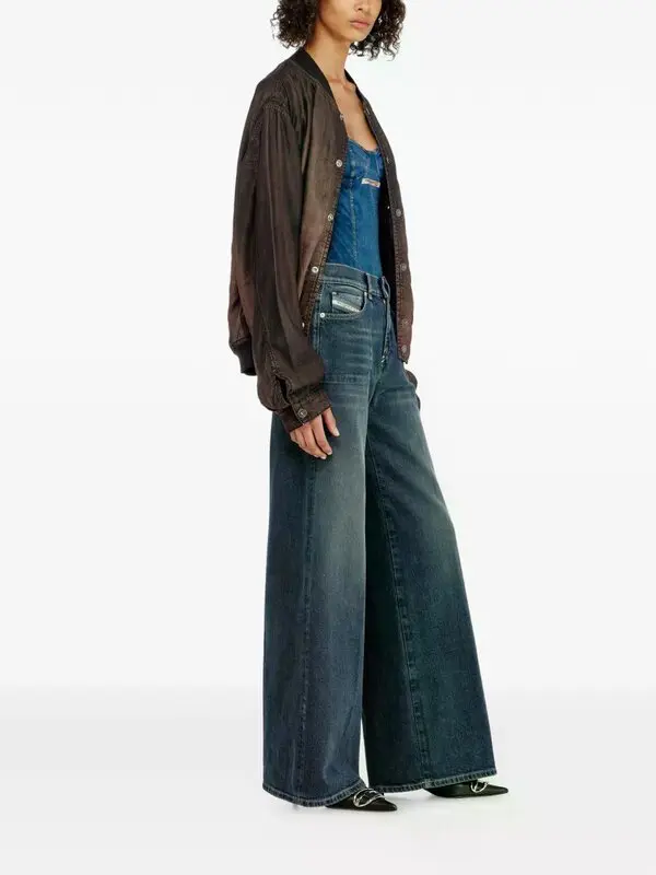 DIESEL® 1978 D-akemi Flared-leg Jeans