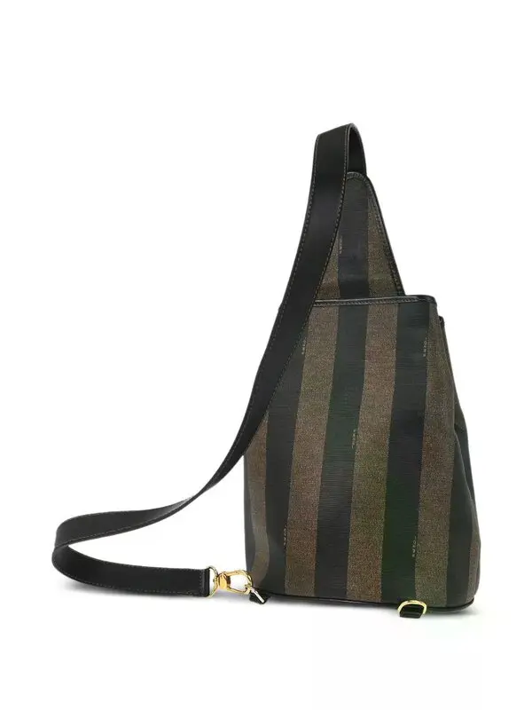 Fendi Pequin Shoulder Bag - Brown