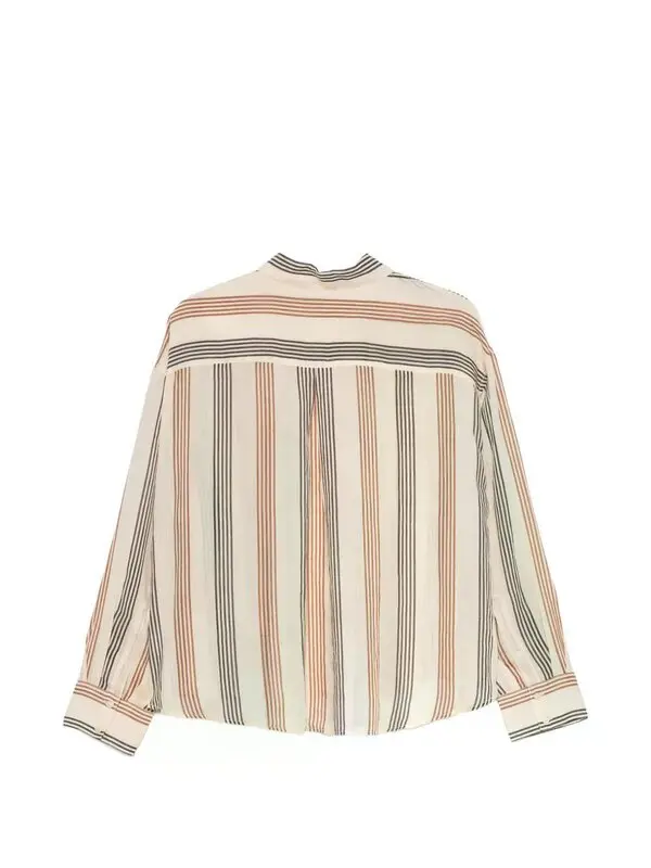 Marc O'polo Vertical Stripe Shirt - Neutrals