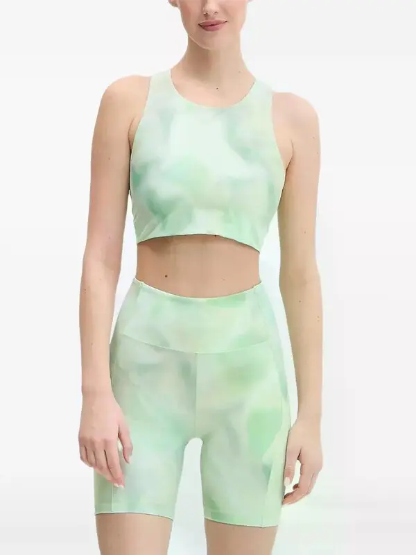 CASALL Tie-dye Sports Top - Green
