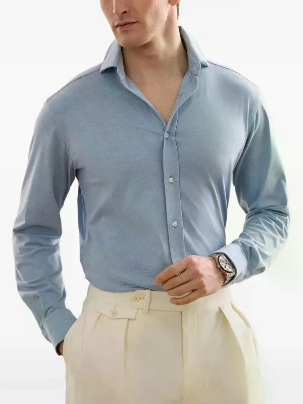 Ralph Lauren Purple Label Knit Piqué Shirt