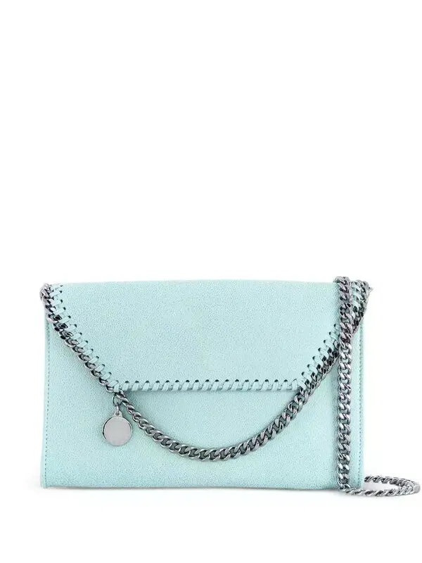 Stella McCartney Falabella Chain-trim Shoulder Bag - Blue