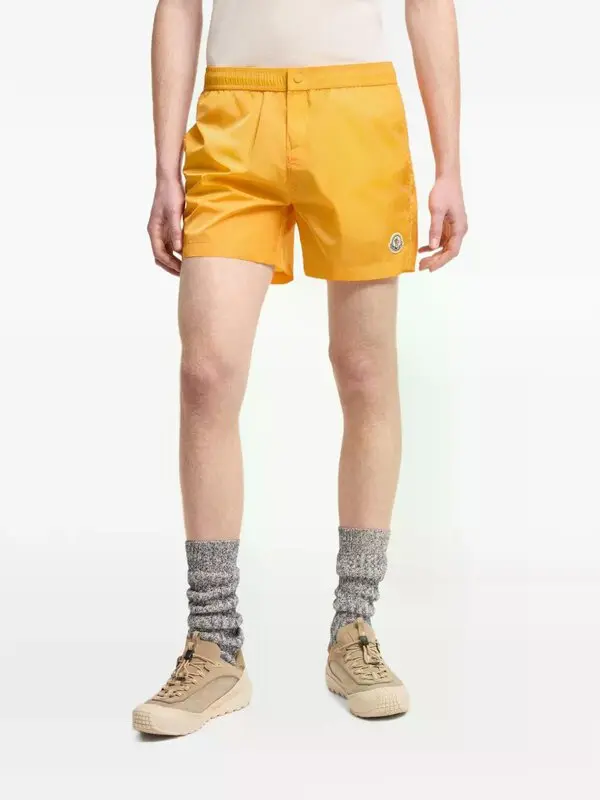 Moncler Logo-patch Swim Shorts