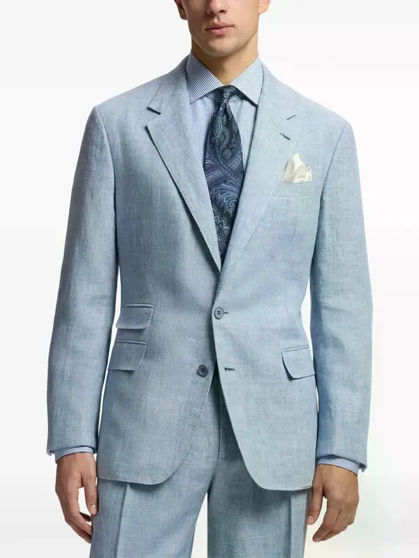 Ralph Lauren Purple Label Glenn Delave Double-breasted Blazer