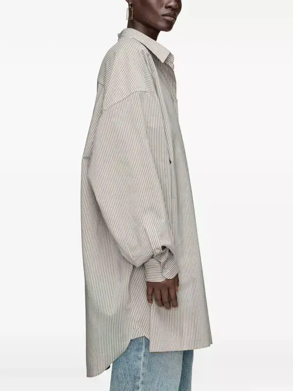 MAISON MARGIELA Oversized Pinstriped Shirt