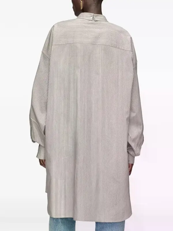MAISON MARGIELA Oversized Pinstriped Shirt