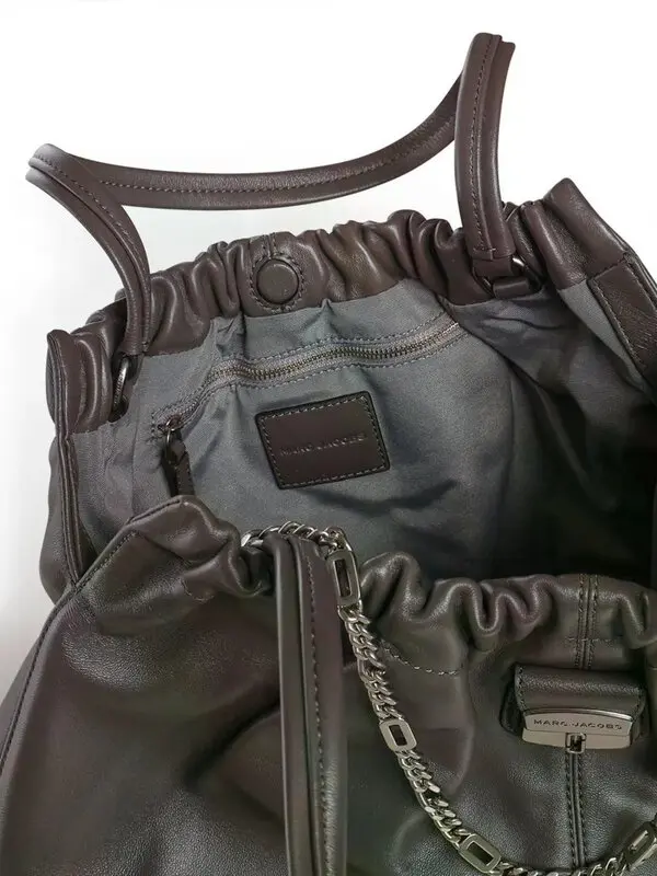 Marc Jacobs The Cristina Ruched Tote Bag - Brown