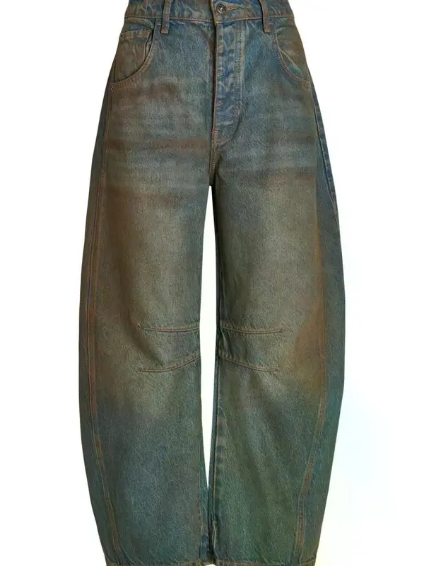 Free People Good Luck Barrel Jeans
