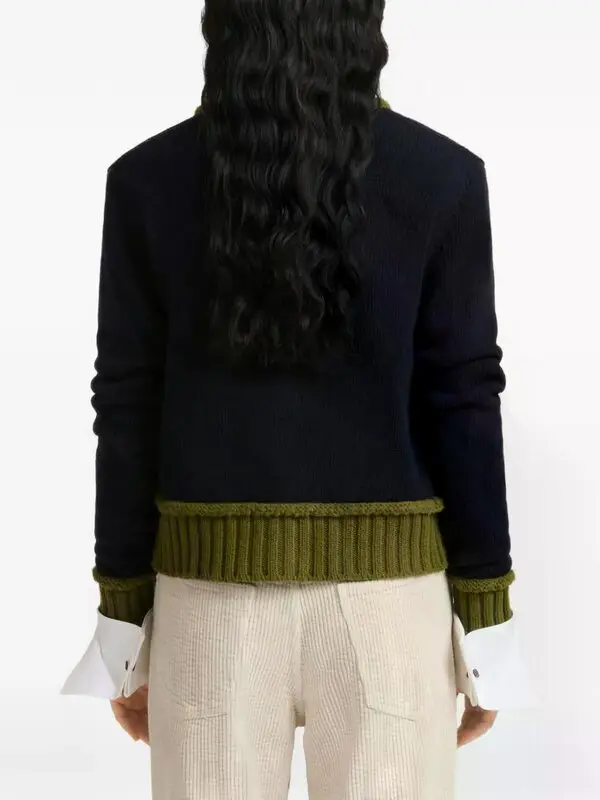 Marni Ribbed-trim Cardigan