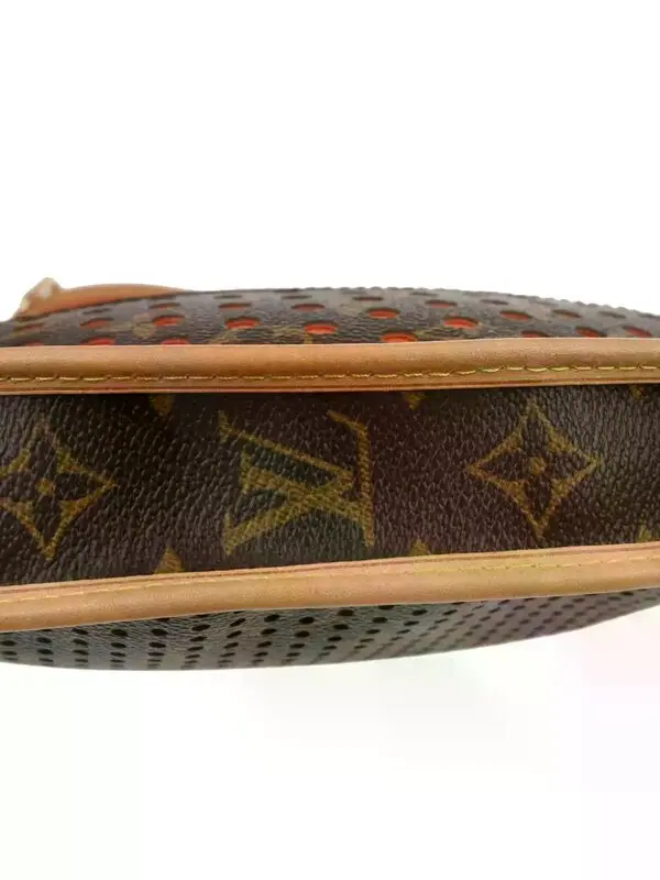 LOUIS VUITTON Monogram Perfo Demi-lune Shoulder Bag