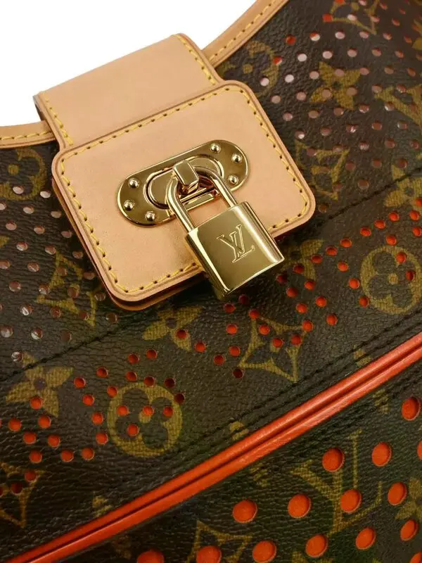LOUIS VUITTON Monogram Perfo Demi-lune Shoulder Bag