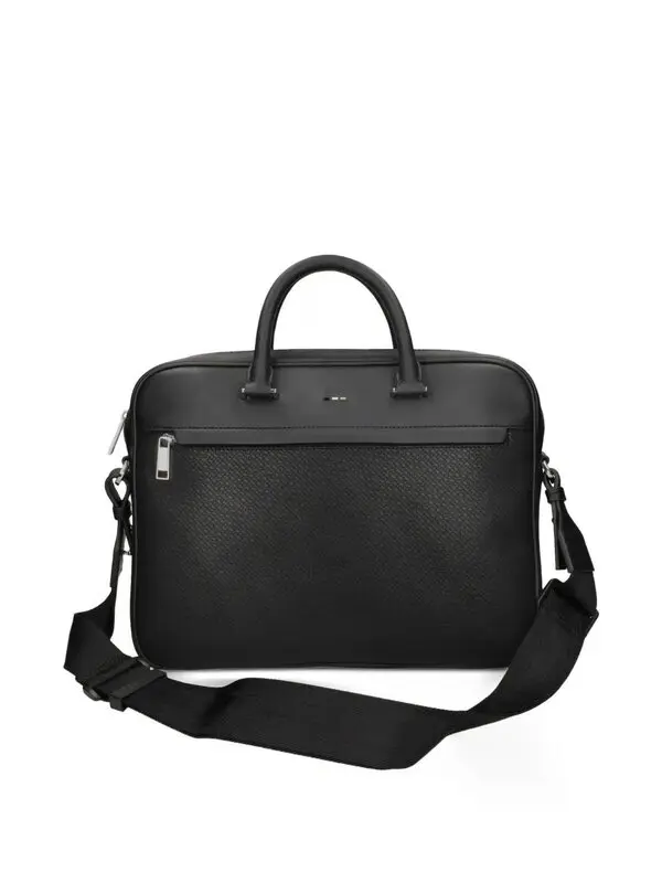 BOSS Monogram Patterned Briefcase