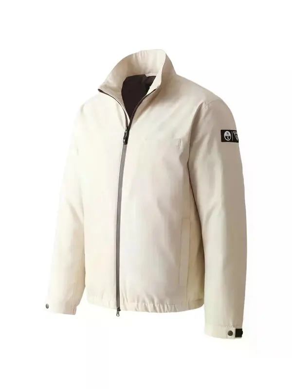 Guess Logo Patch Zip-up Windbreaker