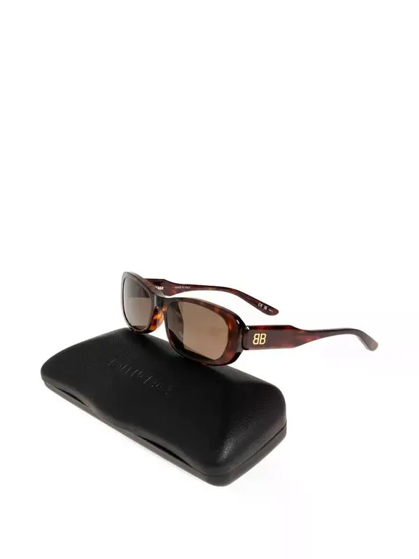 Balenciaga Tortoiseshell-effect Bb Sunglasses
