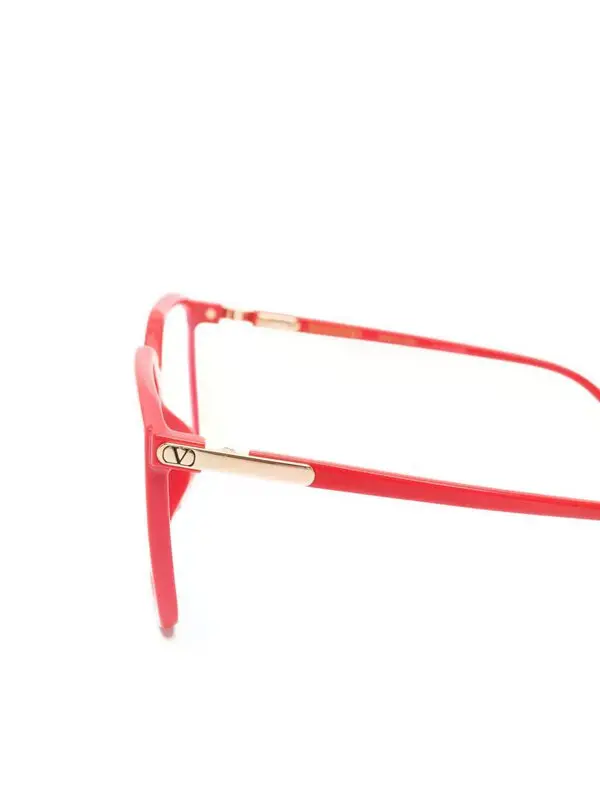 Valentino Garavani Vlogo Geometric-frame Sunglasses