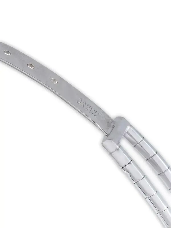 AARON BASHA 18k White Gold Diamond Choker Necklace