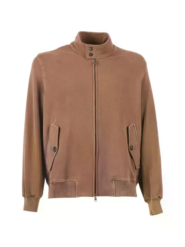CIRCOLO 1901 Harrington Bomber Jacket - Brown