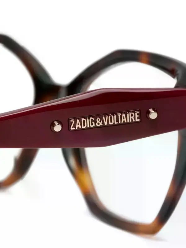 Zadig&Voltaire Tortoiseshell-effect Glasses - Brown