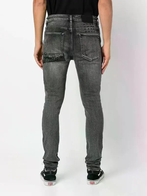 Ksubi Van Winkle Mash Up Slim Fit Jeans