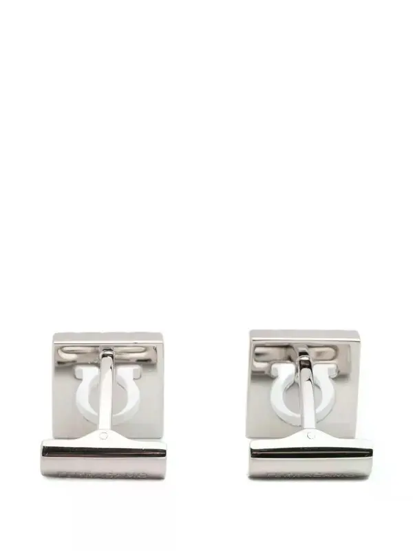 FERRAGAMO Gancini Engraved Cufflinks