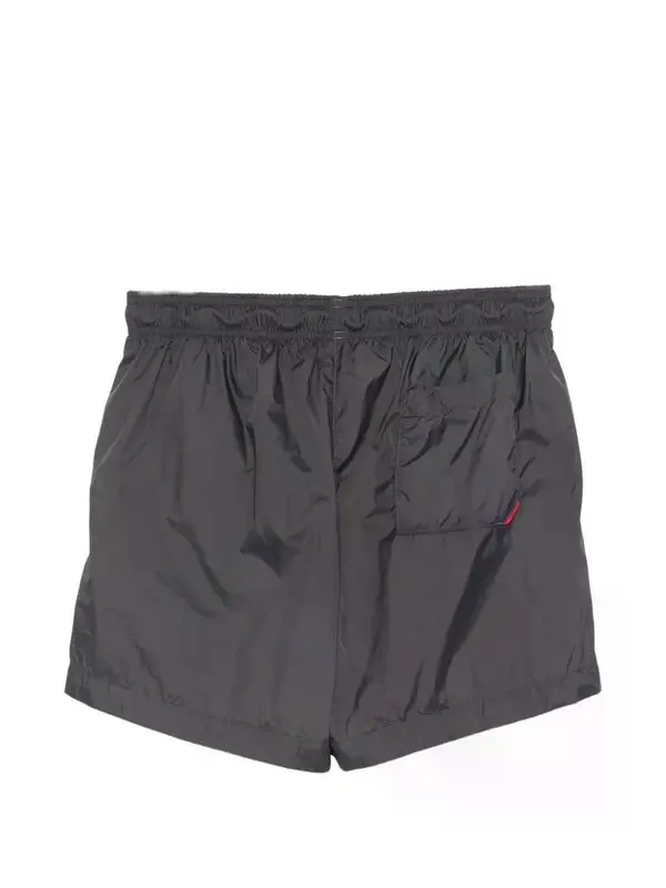 Hugo Logo-print Swim Shorts - Grey