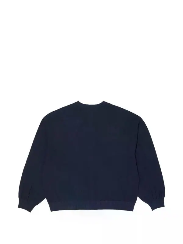 Woolrich Pique-knit Crew-neck Cardigan