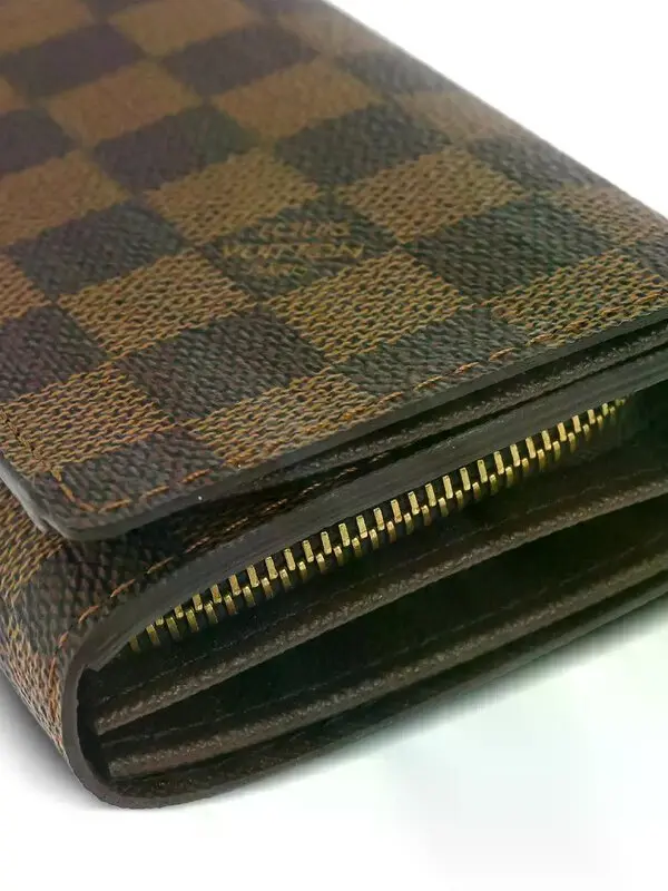 LOUIS VUITTON 2009 Billets Tresor Damier Ebène Wallet