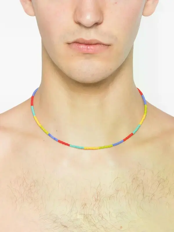COLLANINE COLORATE Colorblock Beaded Necklace