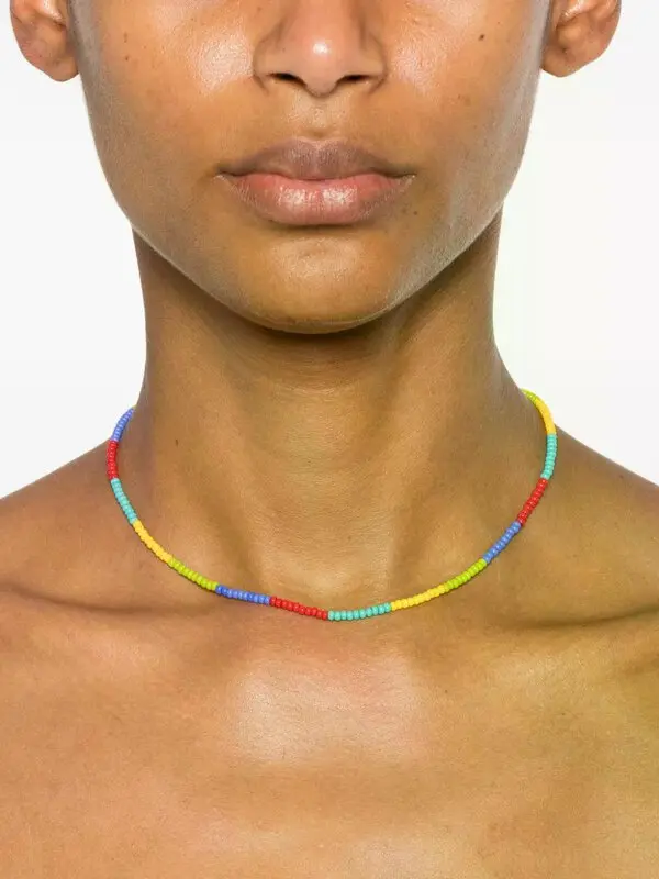 COLLANINE COLORATE Colorblock Beaded Necklace
