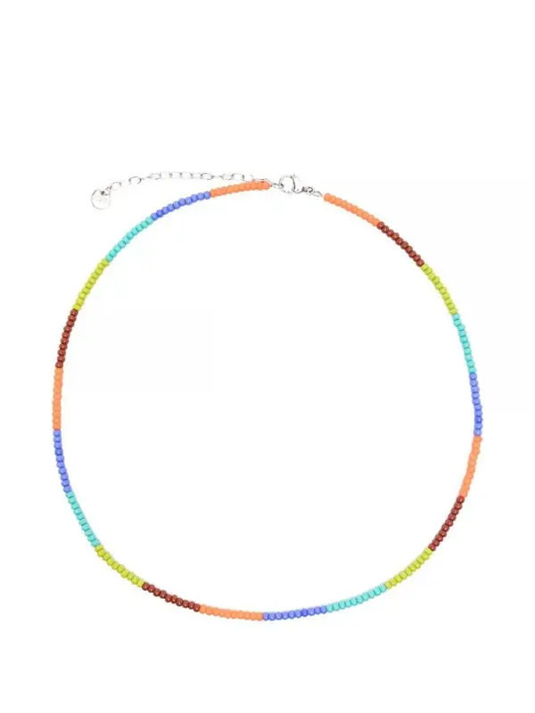COLLANINE COLORATE Beaded Necklace - Blue