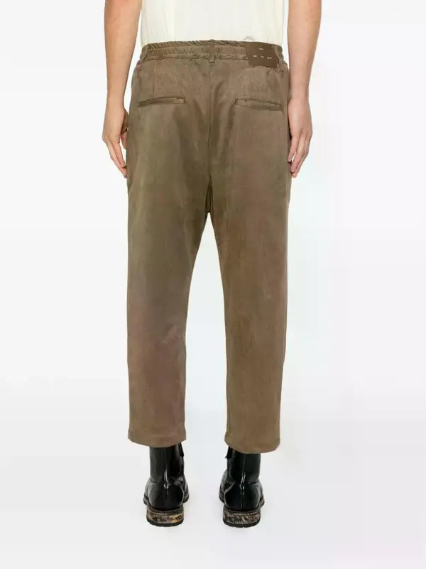 SONG FOR THE MUTE Drawstring Waist Rope Detail Trousers
