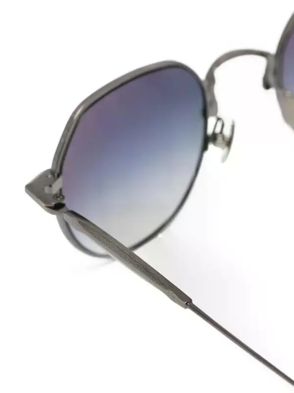 Matsuda Octagon Frame Sunglasses - Grey