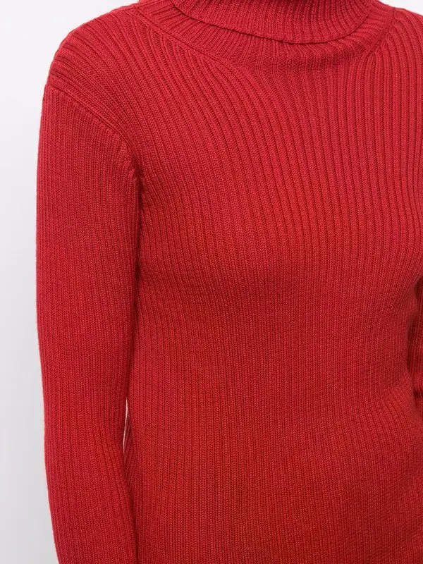 Y’s Fringed Ribbed Jumper
