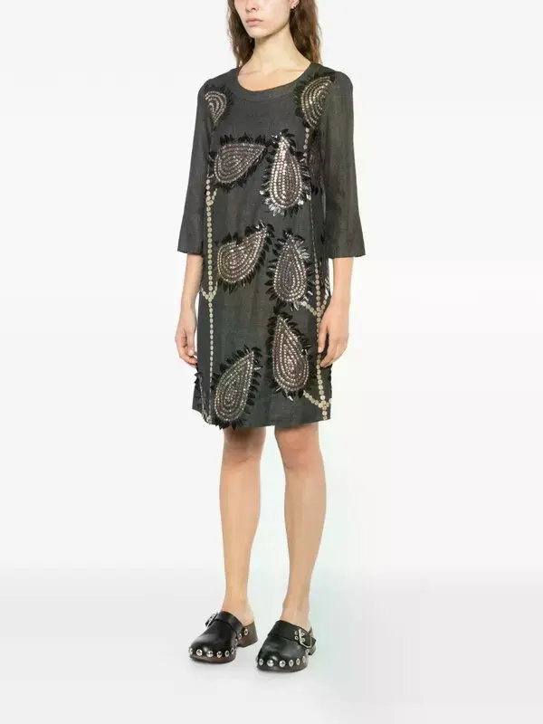 Chloé Embellished Leaf-motif Dress
