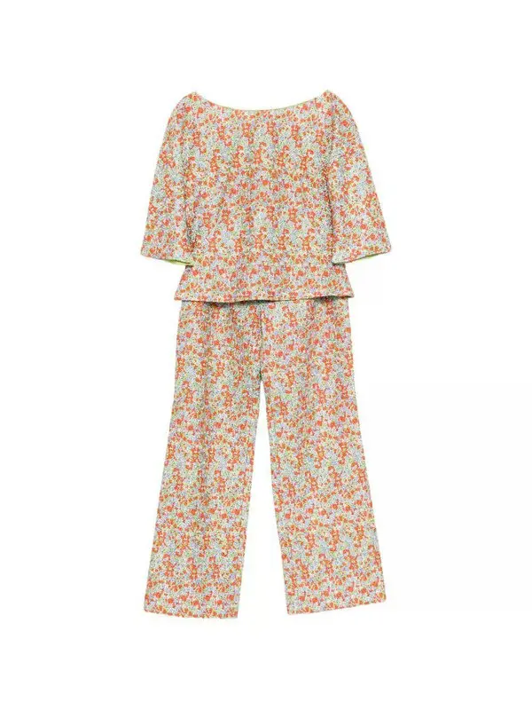 Versace Embroidered Trousers Set