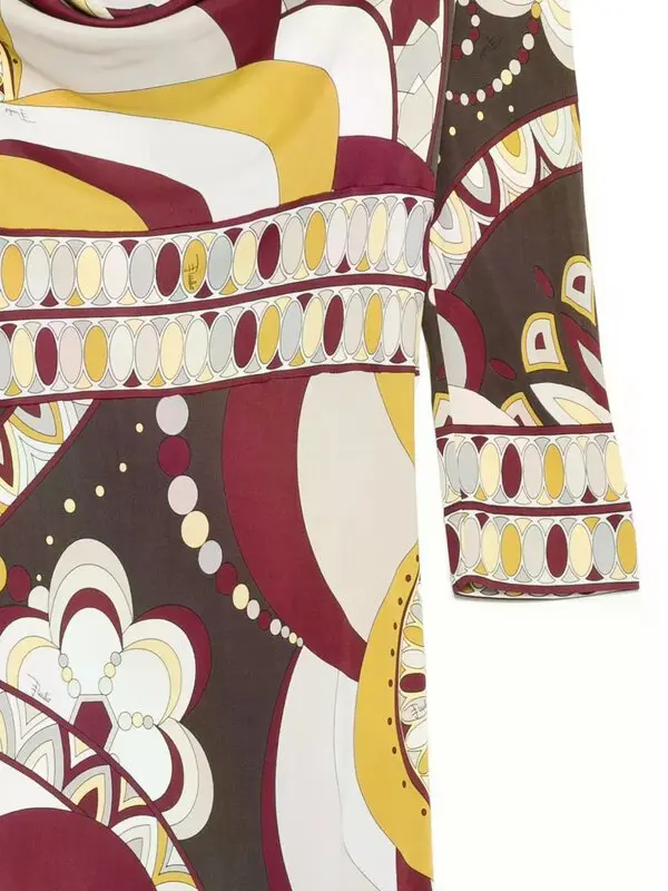 Emilio Pucci Printed Midi Dress