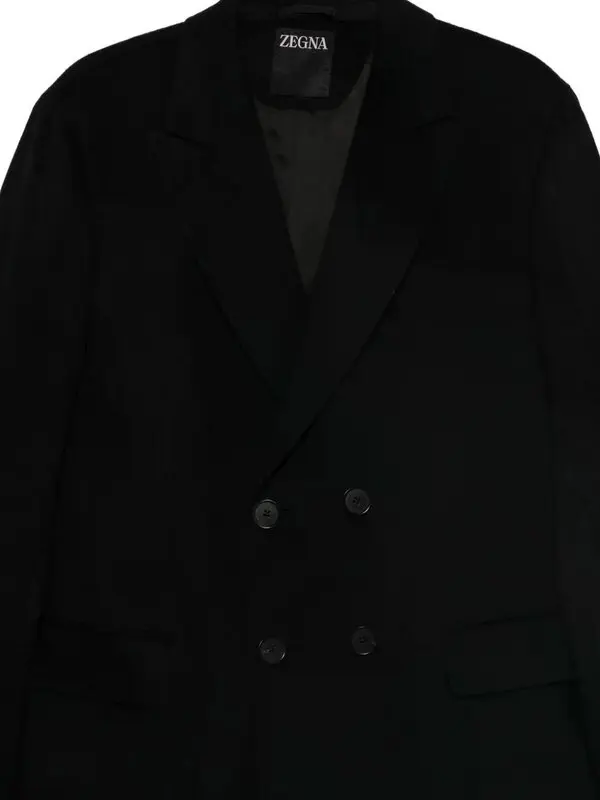 Zegna Double-breasted Coat