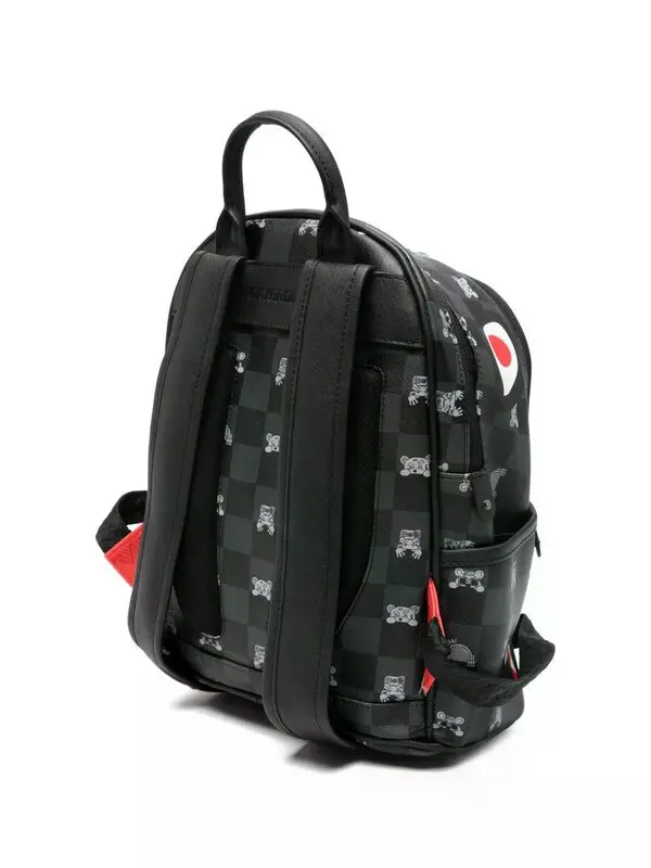 SPRAYGROUND Shark-mouth Checkered Backpack