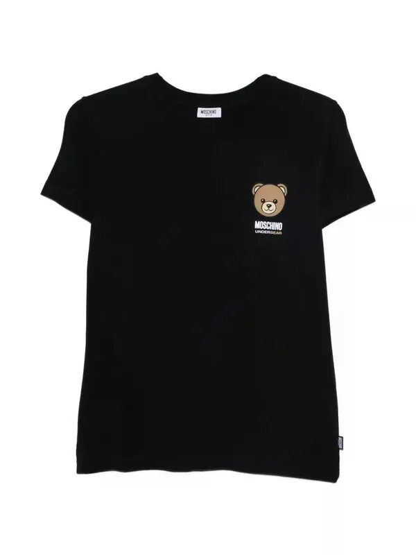 Moschino Print T-shirt - Black