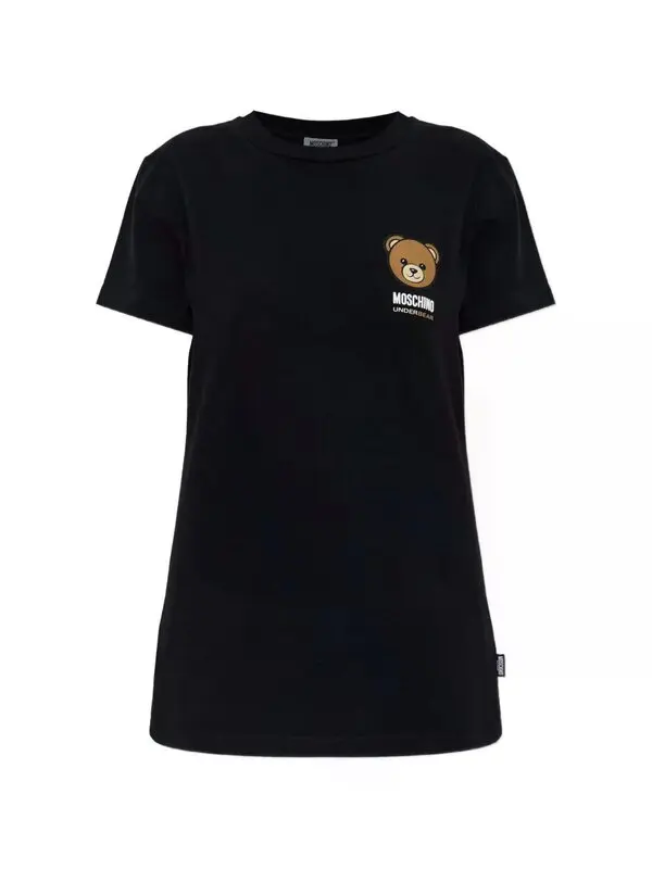 Moschino Print T-shirt - Black