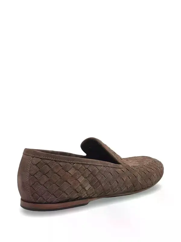 BARRETT Woven Suede Loafers