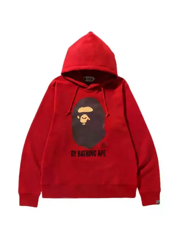A BATHING APE Ape Head Hoodie - Red