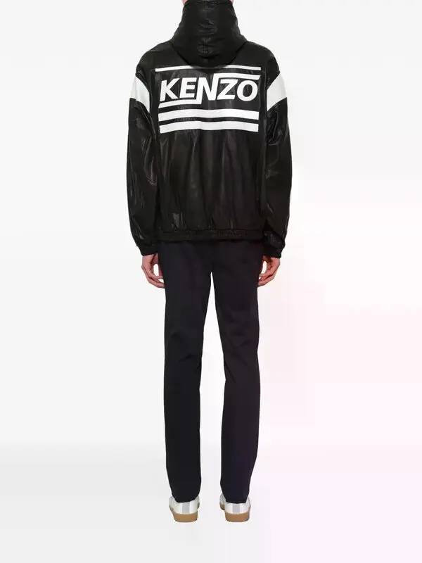 Kenzo Logo-patch Hooded Jacket