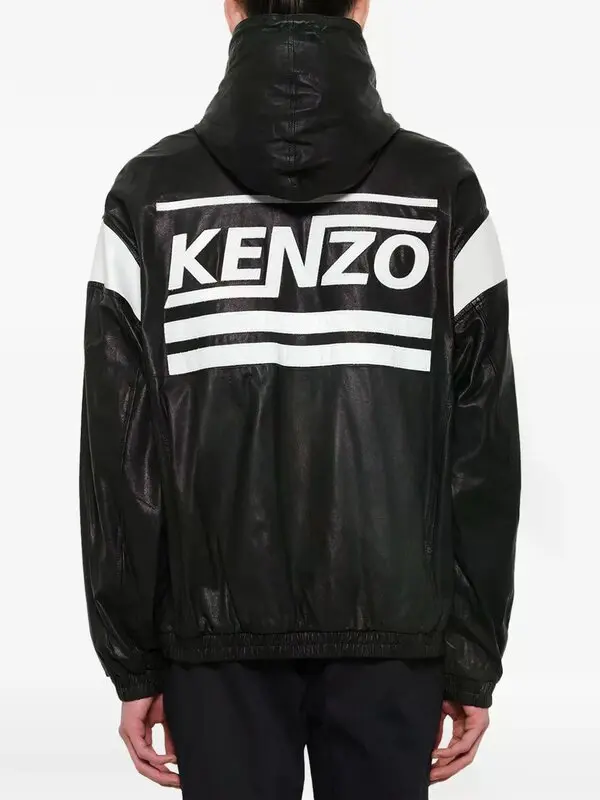 Kenzo Logo-patch Hooded Jacket