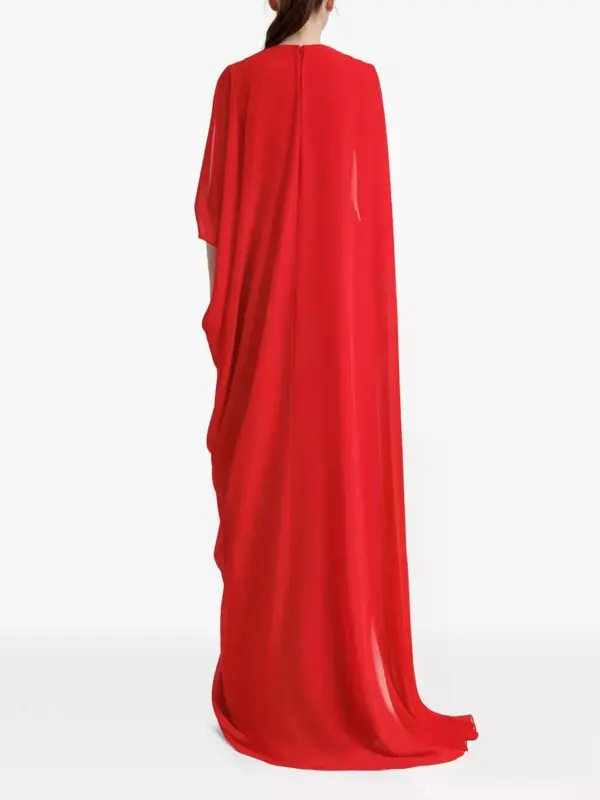 GEMY MAALOUF Draped Cape-style Dress