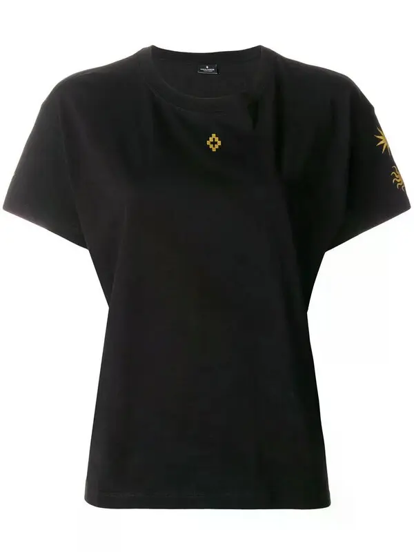 COUNTY OF MILAN Tarots Print T-shirt - Black