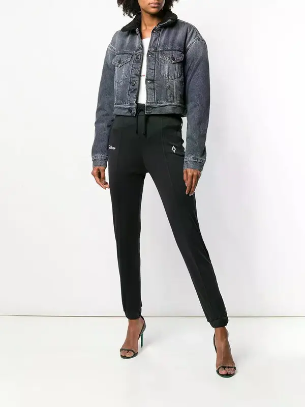 COUNTY OF MILAN Marcelo Burlon X Disney Slim Fit Track Pants - Black