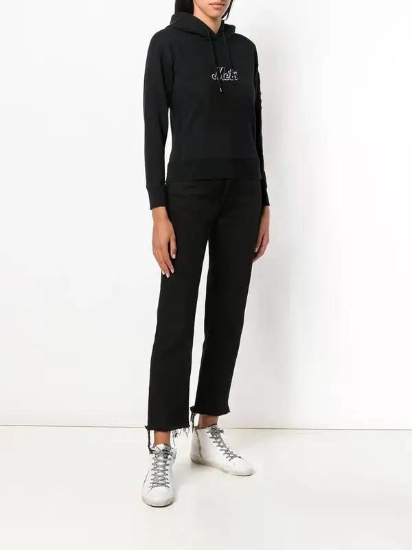 COUNTY OF MILAN Logo Embroidered Hoodie