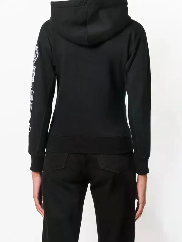 COUNTY OF MILAN Logo Embroidered Hoodie
